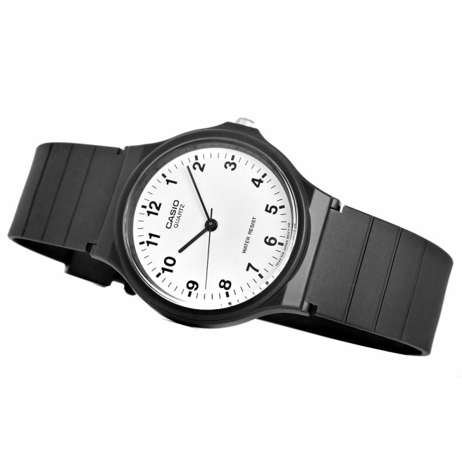 Zegarek Damski Casio Czarny pasek MQ-24-7BLLEG • ⌚ TwojZegarek.eu