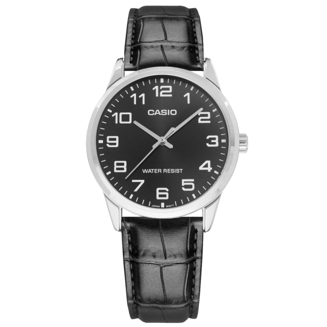 Zegarek Męski Czarny pasek CASIO MTP-V001L-1BUDF + BOX