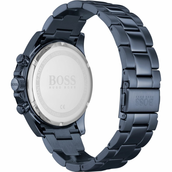 Zegarek męski Granatowy Hugo Boss 1513758 Hero na bransolecie ...